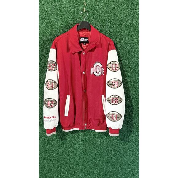 Shirts | Rare Ohio State Buckeyes Varsity Jacket Lxl National Champs ...